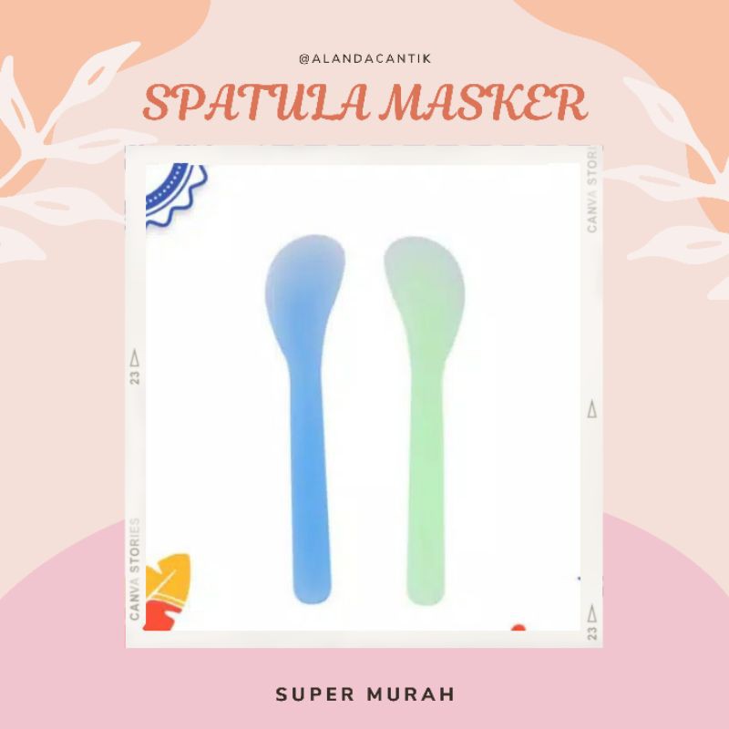 Jual SPATULA PLASTIK MASKER SUPER MURAH | Shopee Indonesia