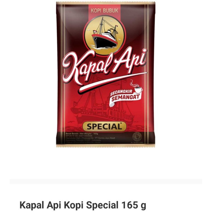 Jual Kapal Api Bubuk 165 Gr | Shopee Indonesia