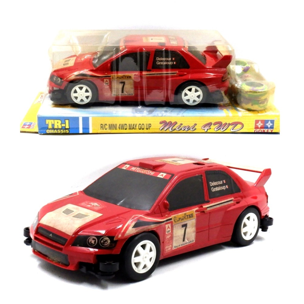 Jual Mini 4wd Gokey Mitsubishi Rallyart Merah Tamiya - Mini 4wd Mobil ...