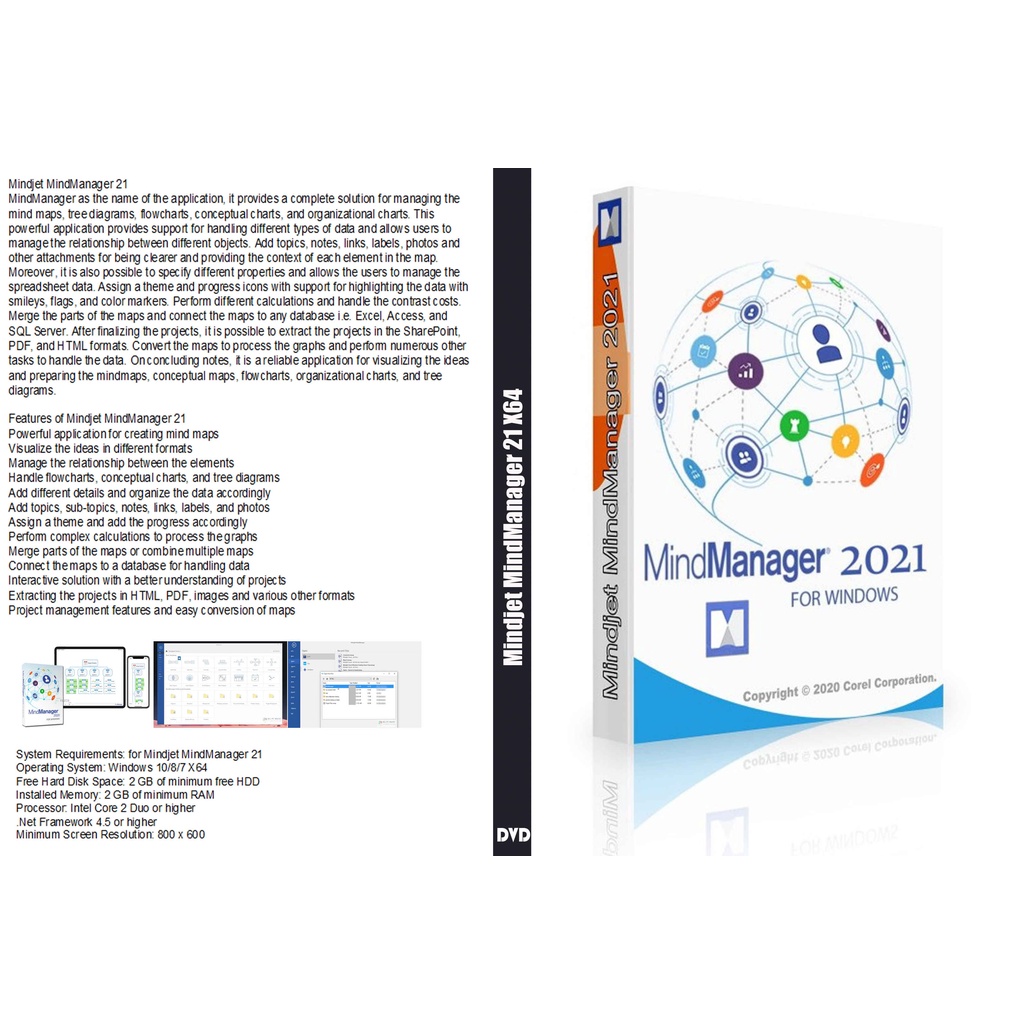 Jual SOFTWARE Mindjet MindManager 2021 x64 | Shopee Indonesia