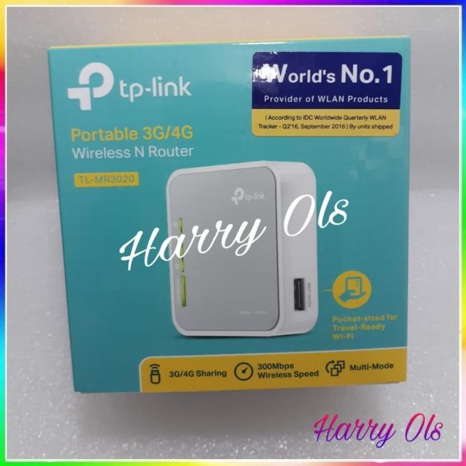Jual Tp-Link Tl-Mr3020-Portable 3G 4G Modem Wireless N Router Tp Link ...