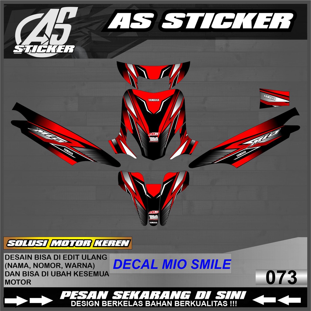 Jual 073 Decal Custom Mio Sporty - Decal Mio Sporty Full Body | Shopee ...