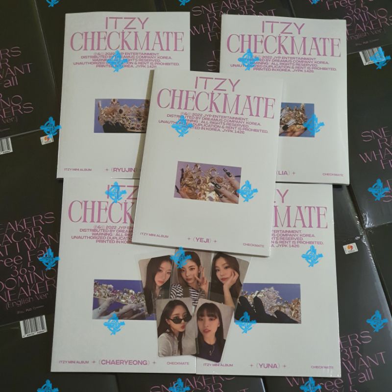 Jual [ READY STOCK ] ITZY mini album CHECKMATE - STANDARD EDITION ...