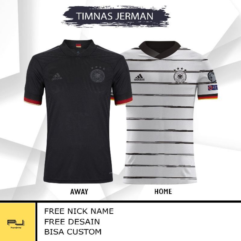 Jual JERSEY TIMNAS GERMANY HOME/AWAY 2021 GRATIS NAMA DAN NO PUNGGUNG ...