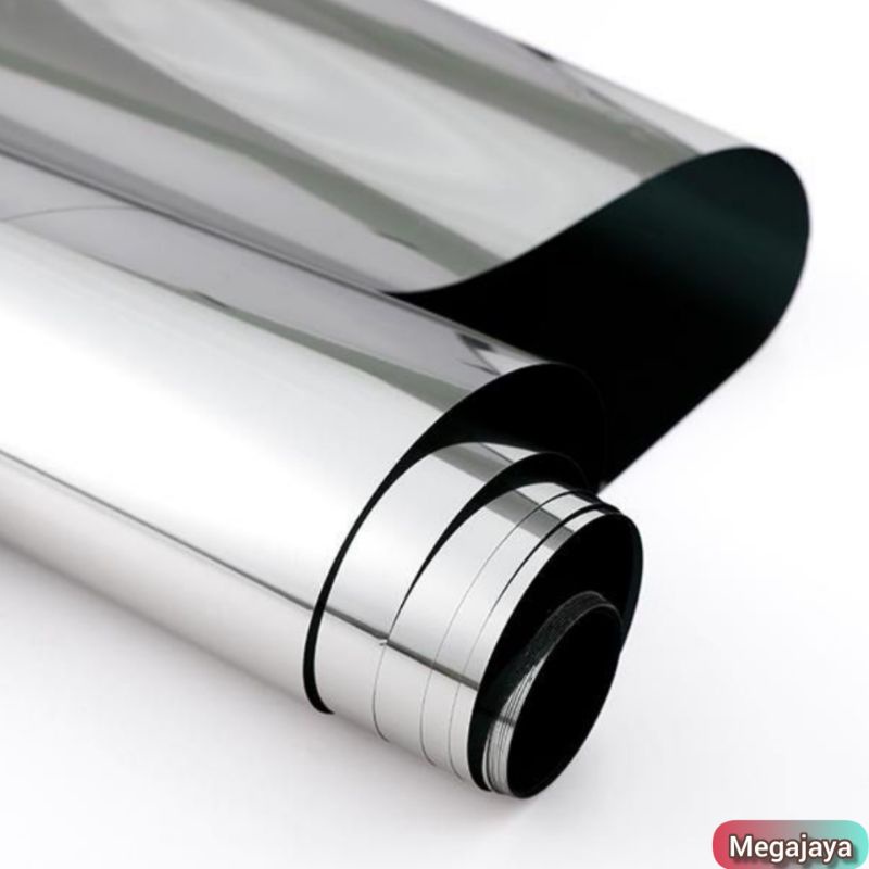 Jual Stiker Kaca Film One Way Mirror Silver Hitam Anti Panas Ada Lem ...