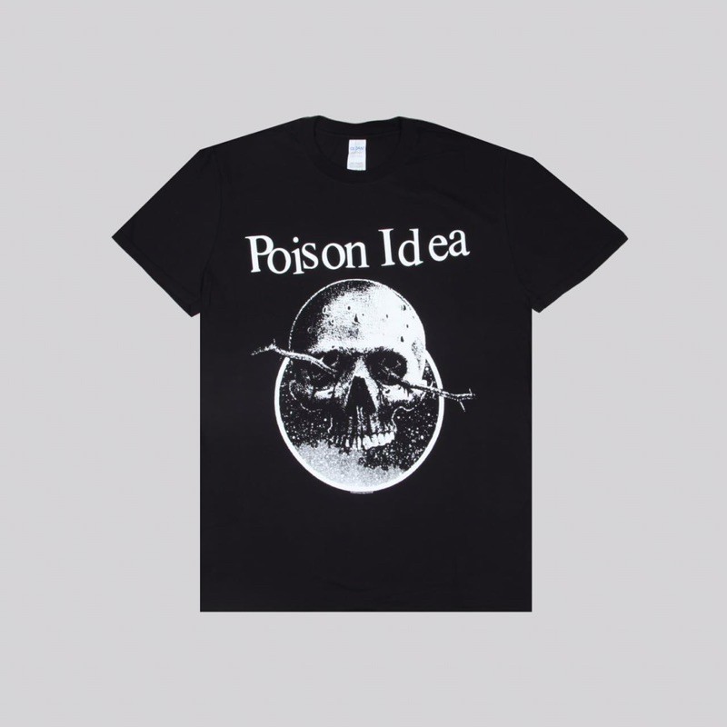 Jual TS POISON IDEA - SKULL LOGO (ROCK MERCH) | Shopee Indonesia