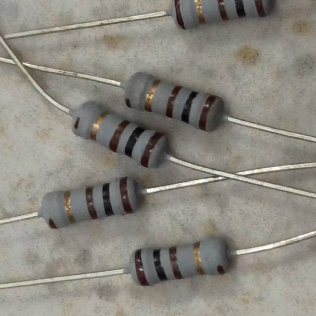 Jual Resistor 1watt 100ohm per 100 pcs | Shopee Indonesia