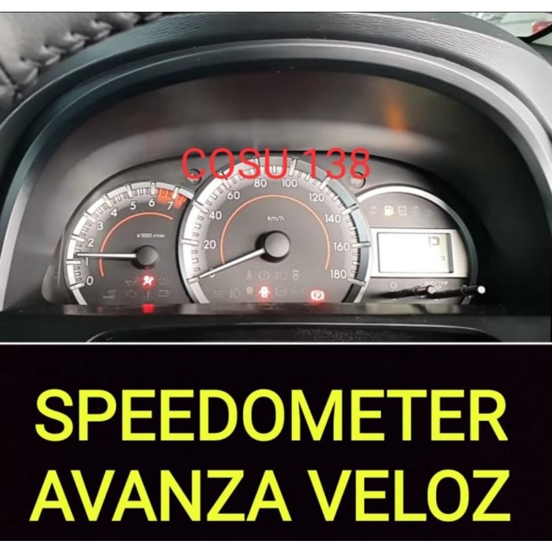 Jual Anti Gores Speedometer Toyota Avanza Veloz Original 9H | Shopee ...