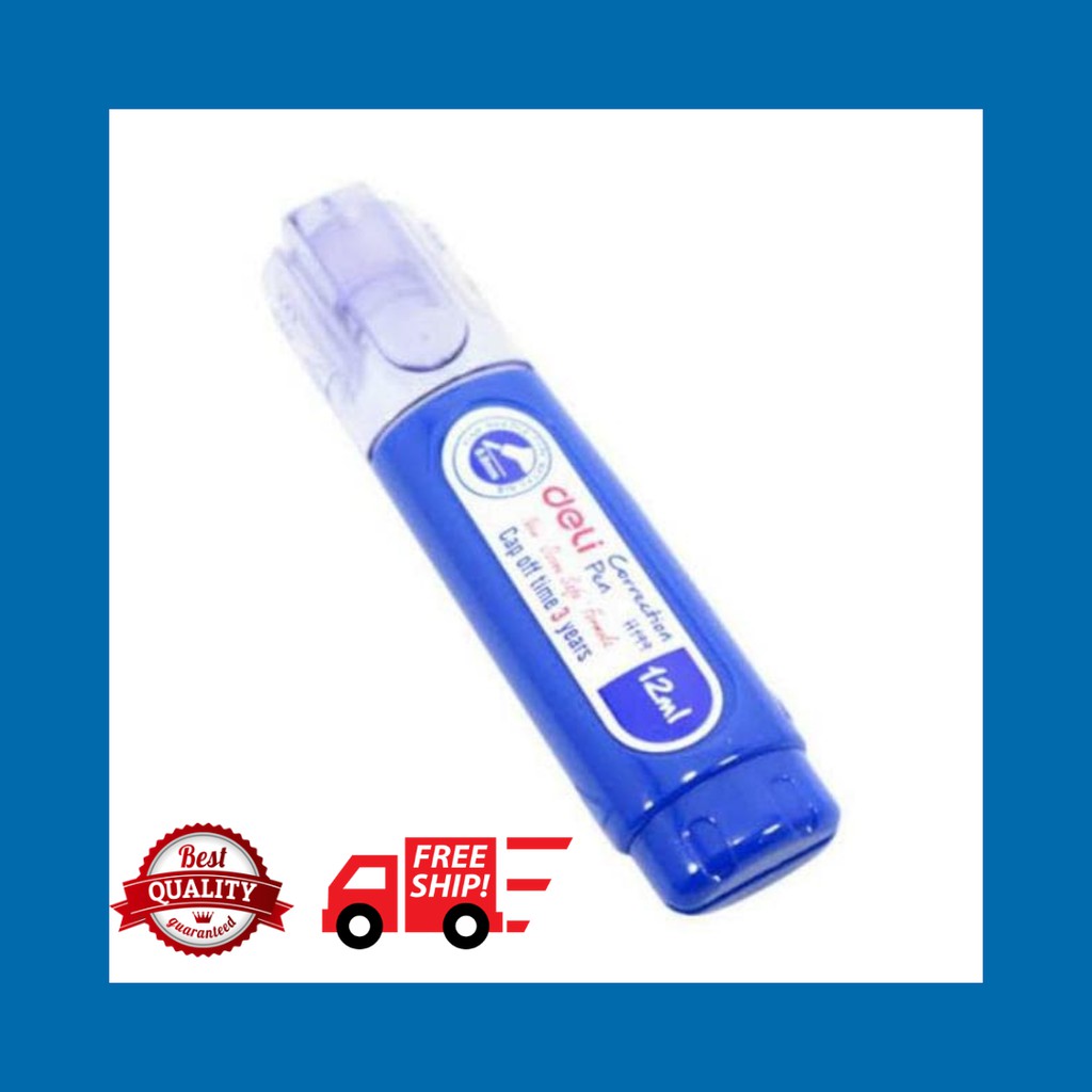 Jual CORRECTION FLUID DELI 19930 12ML | Shopee Indonesia