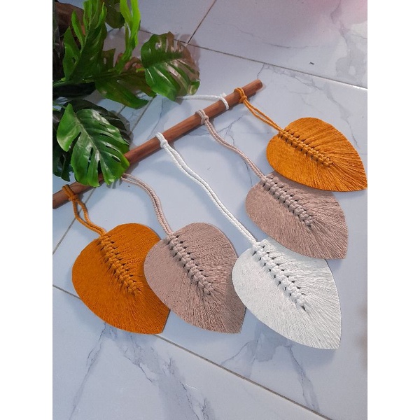 Jual (READY STOK) Macrame 5 daun | Shopee Indonesia