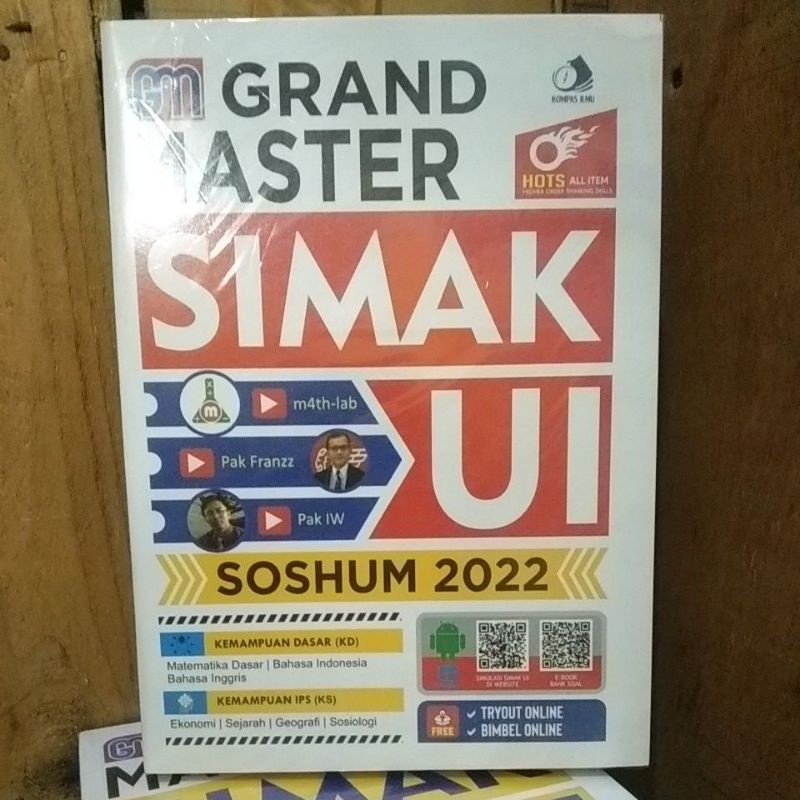 Jual ORI GRAND MASTER SIMAK UI SOSHUM 2022 | Shopee Indonesia Jual ORI GRAND MASTER SIMAK UI SOSHUM 2022 | Shopee Indonesia