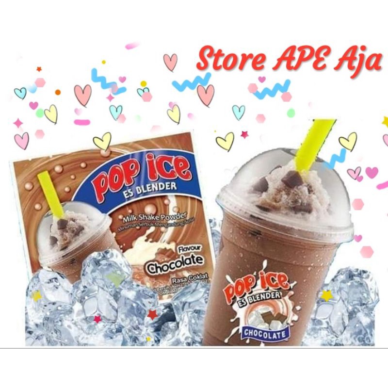 Jual POP ICE RASA CHOCOLATE ( 24gr X 10 Sachet ) | Shopee Indonesia