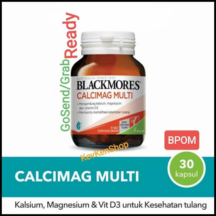 Jual Blackmores Original Calcimag Multi Isi 30 Bpom Kalbe Kalsium ...