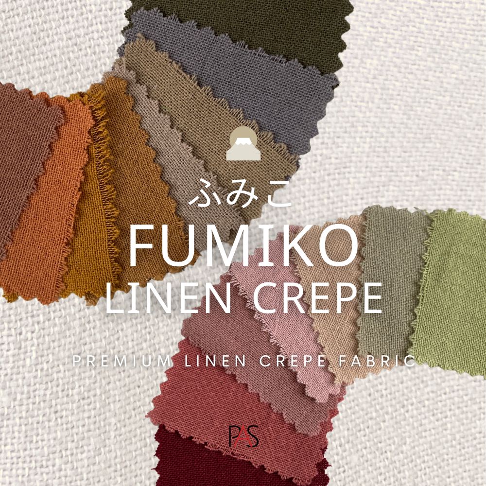 Jual [MINIMAL 2X KLIK UNTUK 1 YARD] Kain Linen Ecer Bahan Fumiko Linen ...