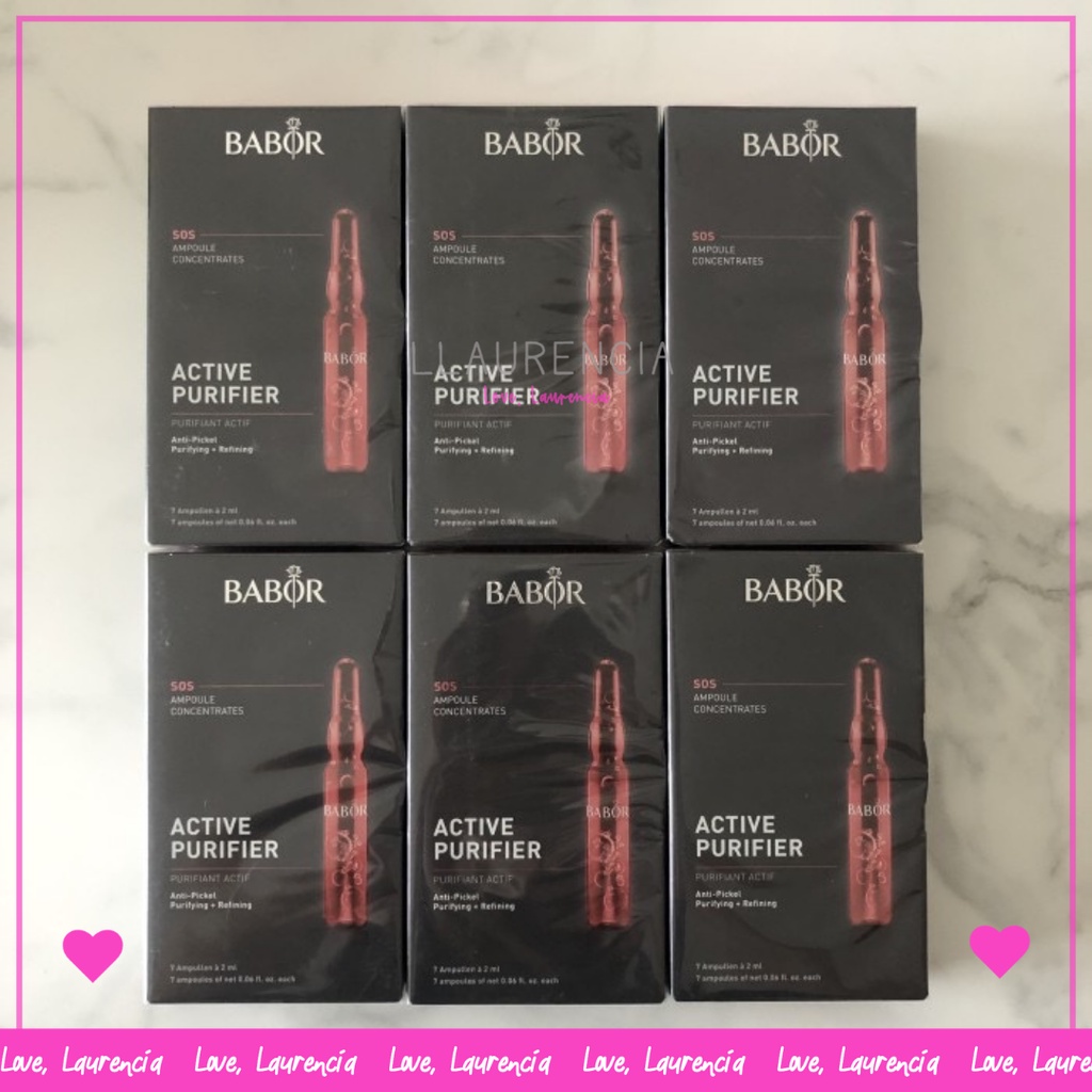 Jual BABOR Active Purifier AMPOULE SERUM CONCENTRATES SOS FULL SIZE ...