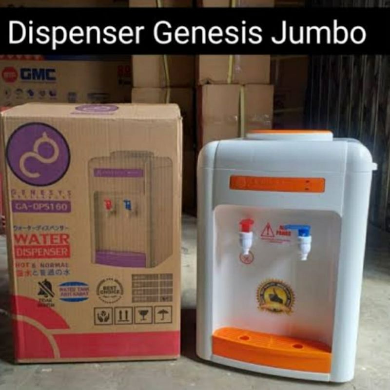 Jual dispenser panas normal genesis | Shopee Indonesia