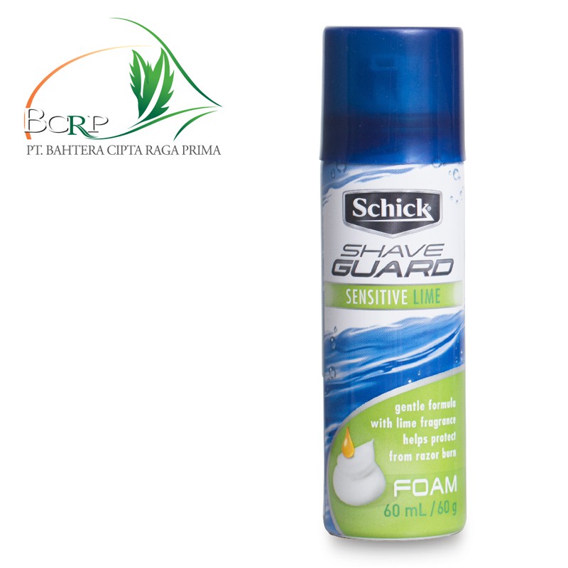 Jual Schick Shave Guard Foam Lime 60 mL / 60 g | Shopee Indonesia