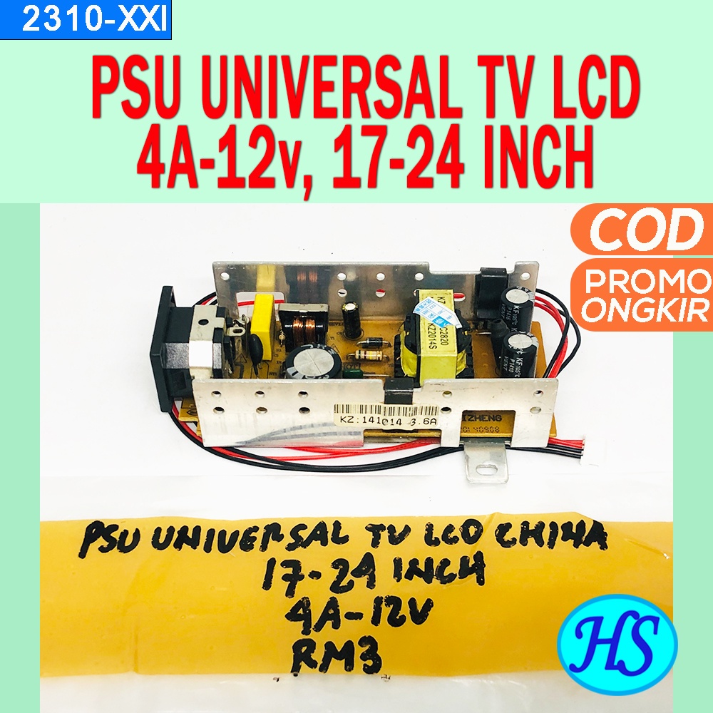 Jual PSU TV LCD 4A/12V Merk China | Shopee Indonesia