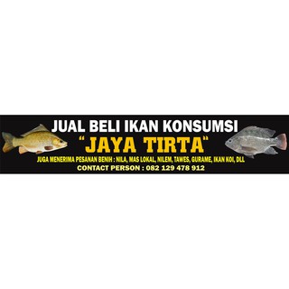 Jual Spanduk jual ikan segar | Spanduk Jual Ikan Laut Isi Bisa Request ...