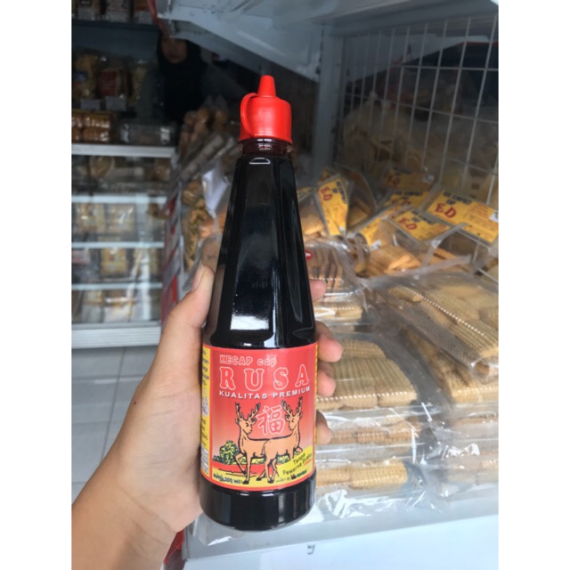 Jual Kecap Asin Bangka Cap Rusa Premium Merah 300ml / Kecap Rusa Merah ...