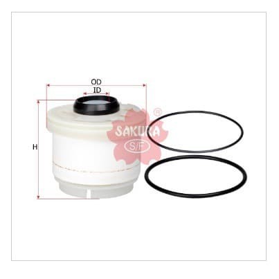 Jual Filter Solar Innova Diesel Fortuner Pajero Sport Sakura F-11112 ...