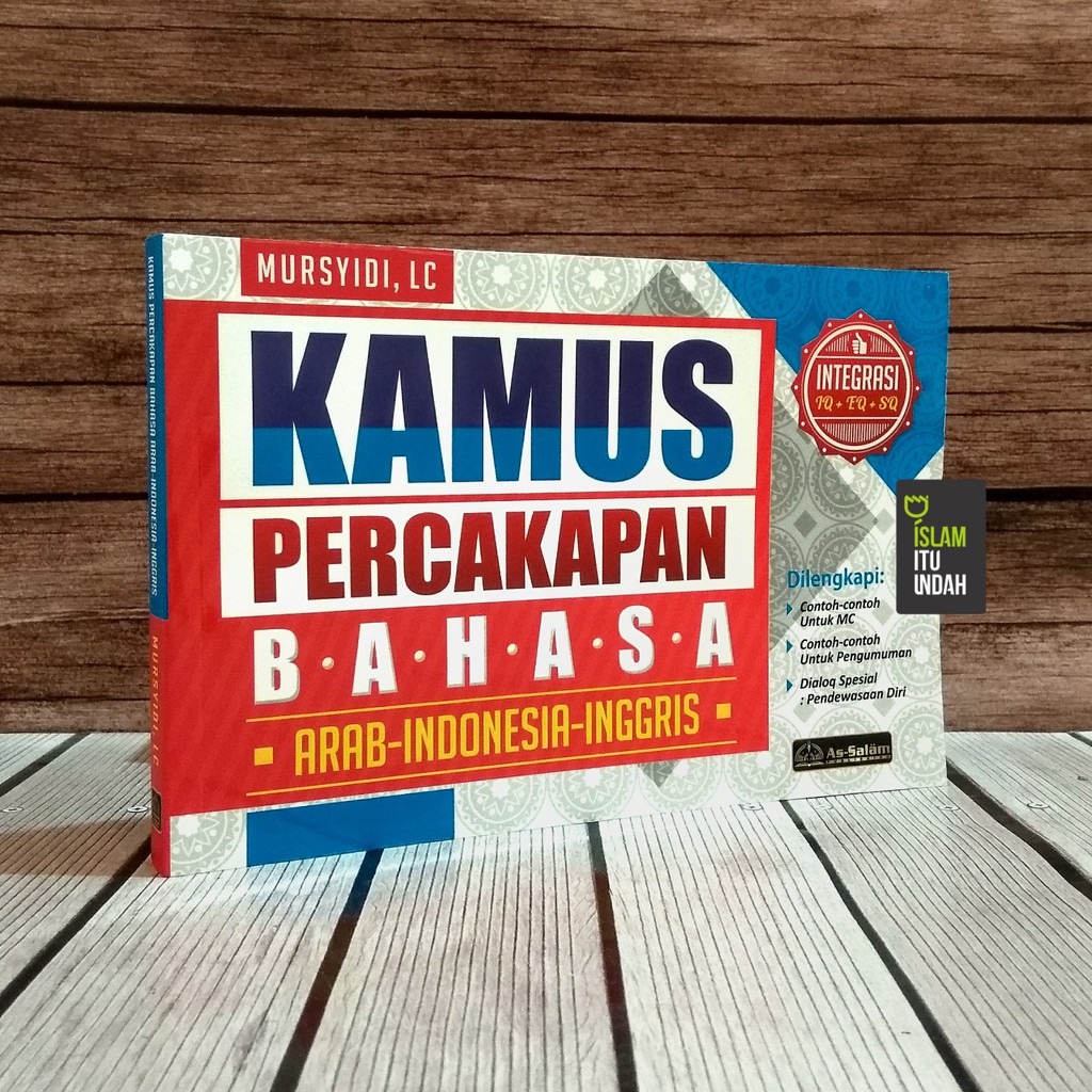 Jual Kamus Percakapan Bahasa (Arab-Indonesia-Inggris) | Shopee Indonesia