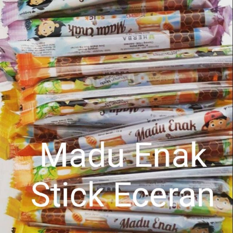 Jual Madu enak stick, madu enak sachet eceran @ 15ml | Shopee Indonesia