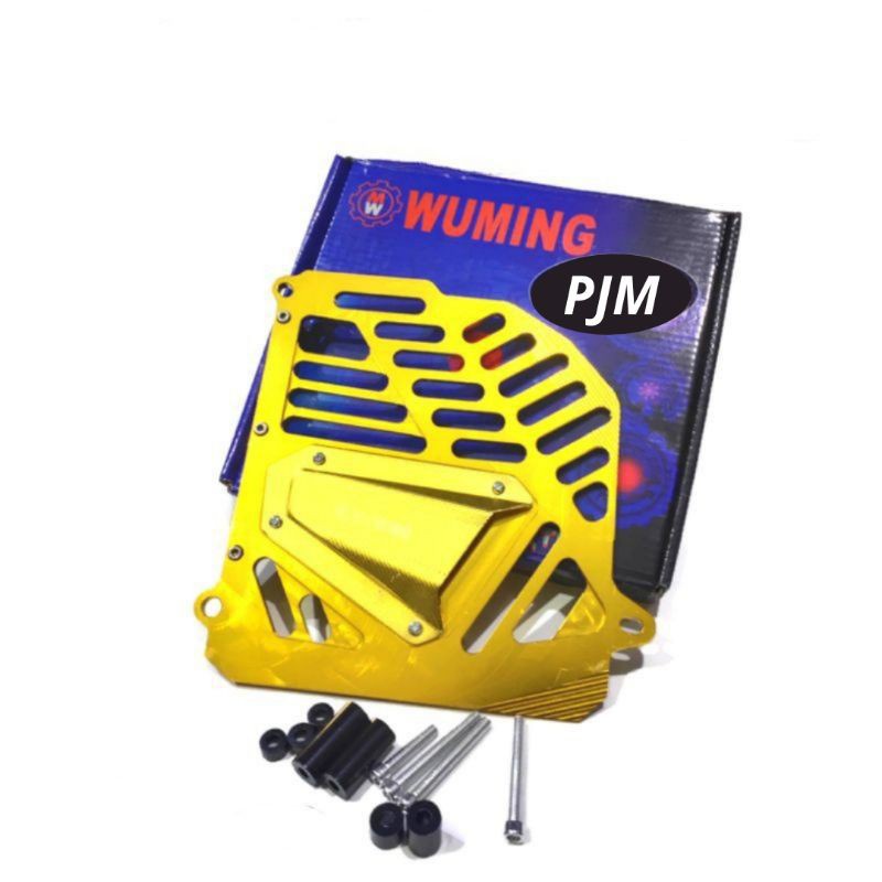 Jual Cover Radiator Tutup Radiator Full Cnc Model Kipas Universal Nmax ...