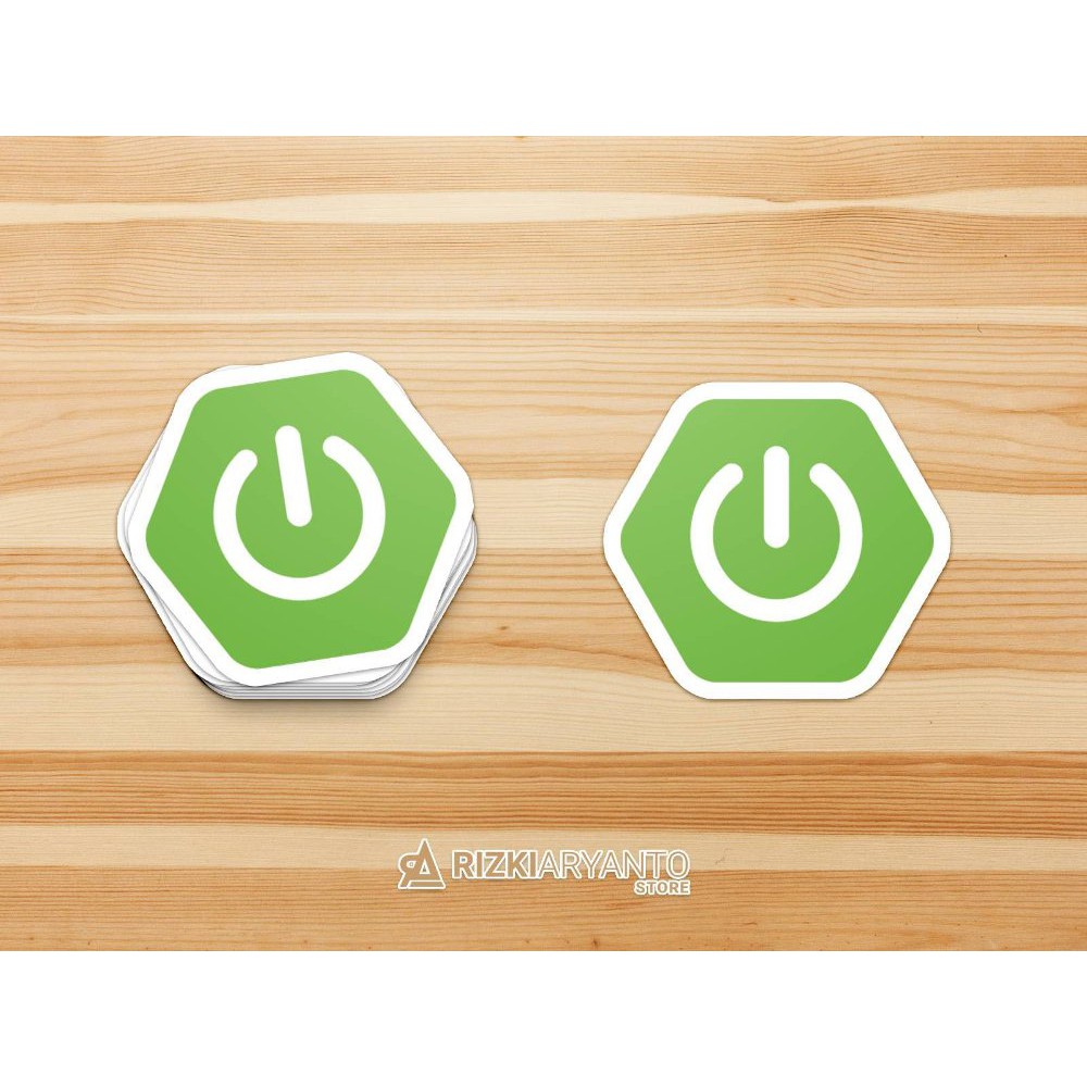 Jual Sticker - Stiker Logo Spring Boot without Wordmark untuk PC Laptop ...