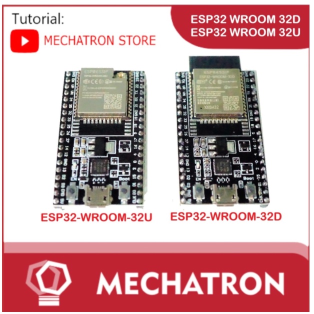 Jual ESP32 DevKitC V4 ESP32-WROOM-32D ESP32-WROOM-32U IOT WROOM 32D 32U ...