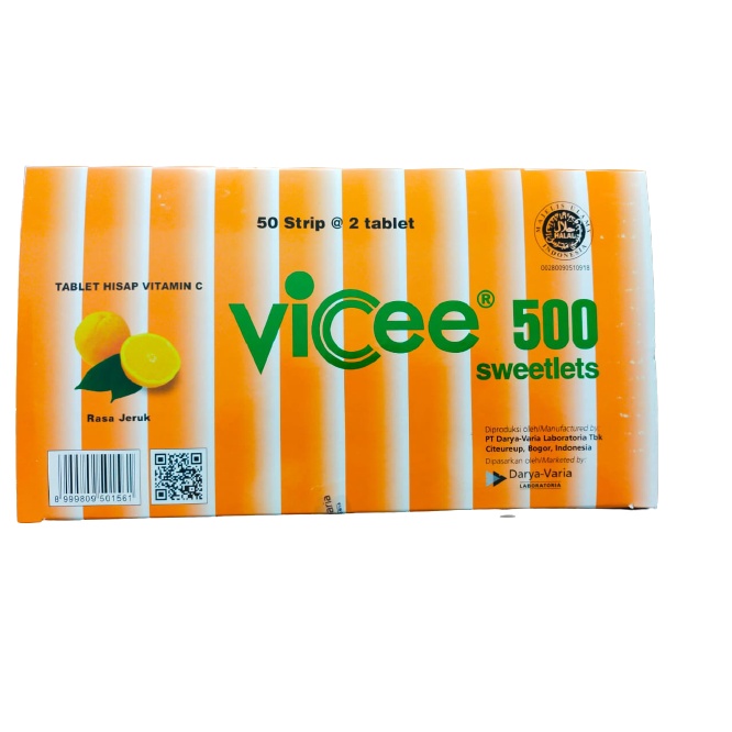 Jual Vicee Vitacimin C 500 MG (100 Tablet) | Shopee Indonesia