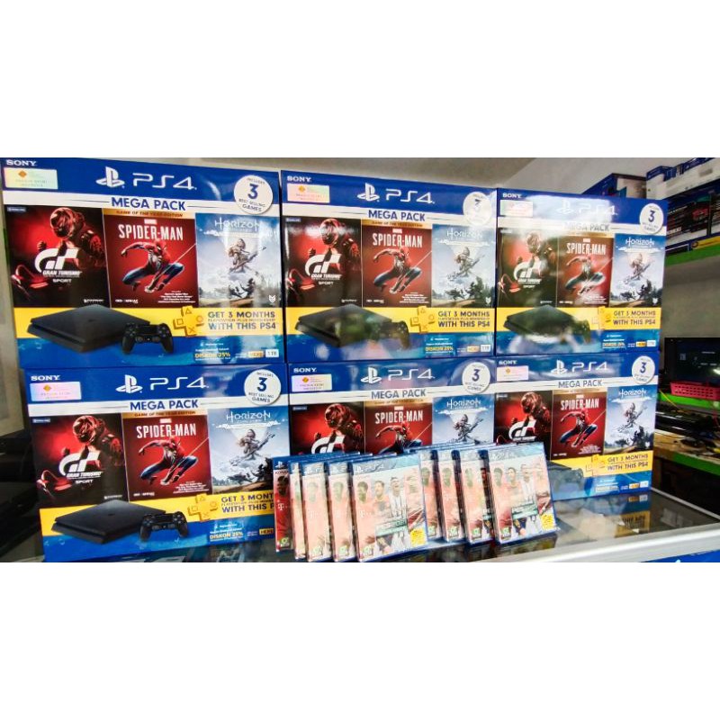 Jual PS4 Slim Mega Pack | Shopee Indonesia