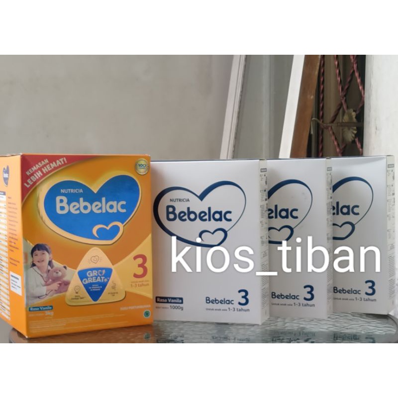 Jual bebelac 3 / bebelac 1+, 1000gr | Shopee Indonesia