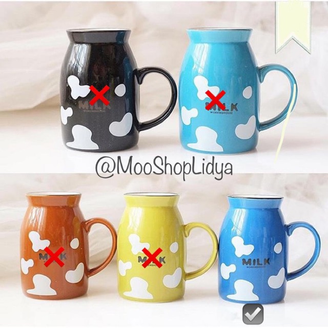 Jual Gelas keramik motif sapi | Shopee Indonesia