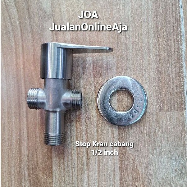 Jual Stop kran cabang/ Stop kran Tee/ Stop kran monoblok stainless ...