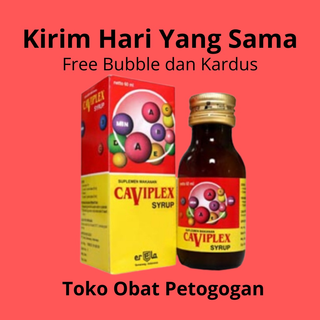 Jual Caviplex Sirup Vitamin Anak Multivitamin Anak Terbaik Untuk Daya ...