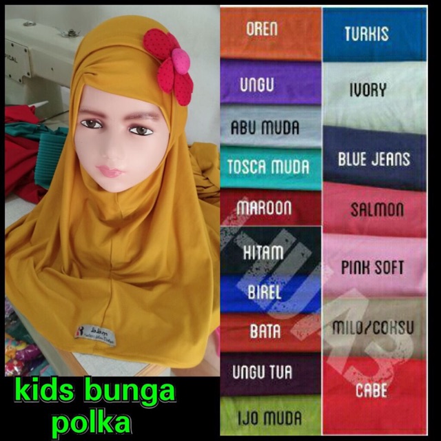 Jual jilbab bunga | Shopee Indonesia