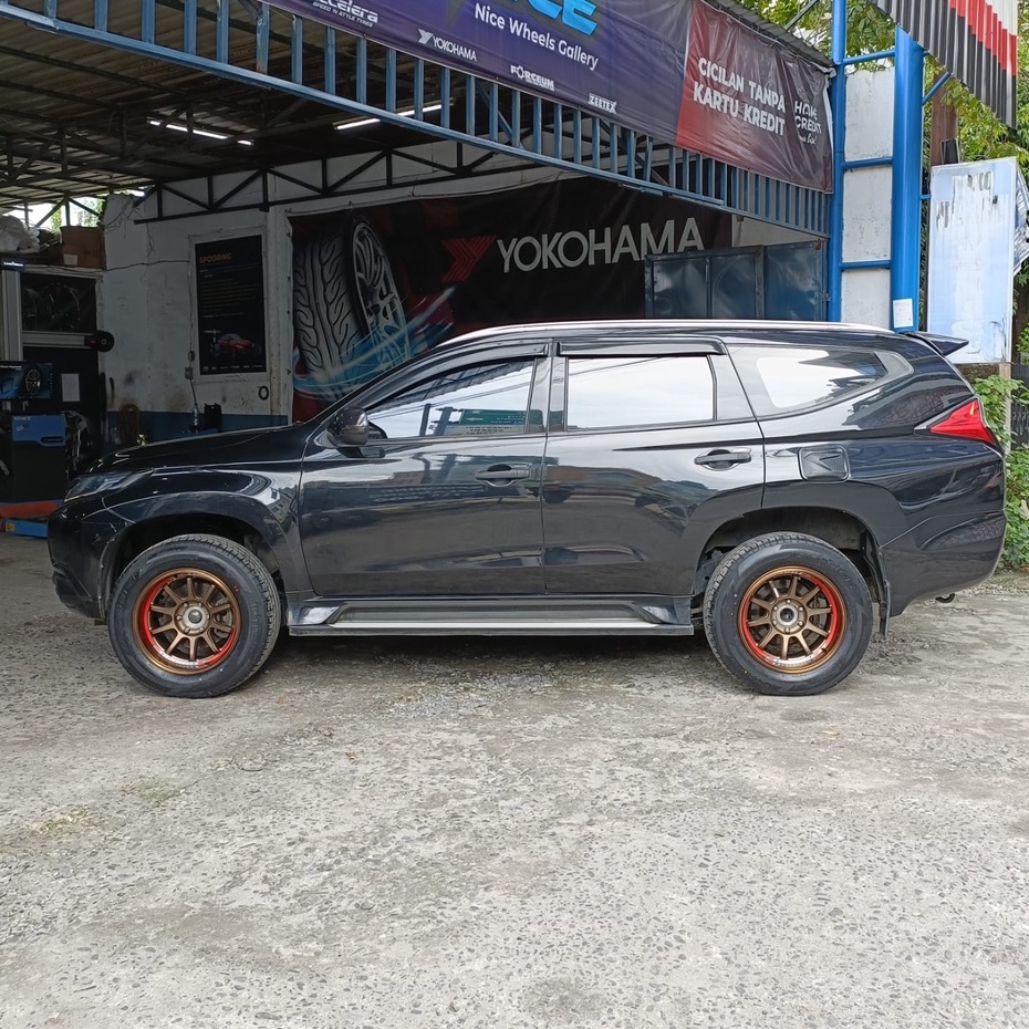 Jual velg mobil model racing hsr ring 18 pajero fortuner ranger hilux mux strada triton everest ...