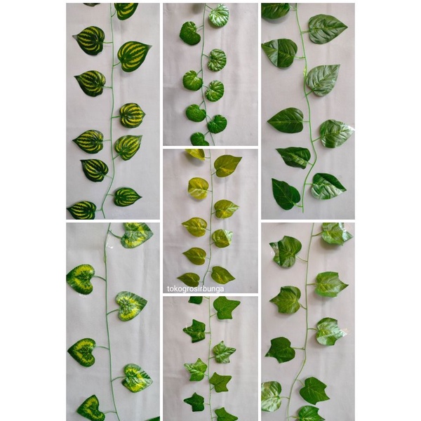 Jual DAUN RAMBAT HIASAN BESAR 200 CM | Shopee Indonesia