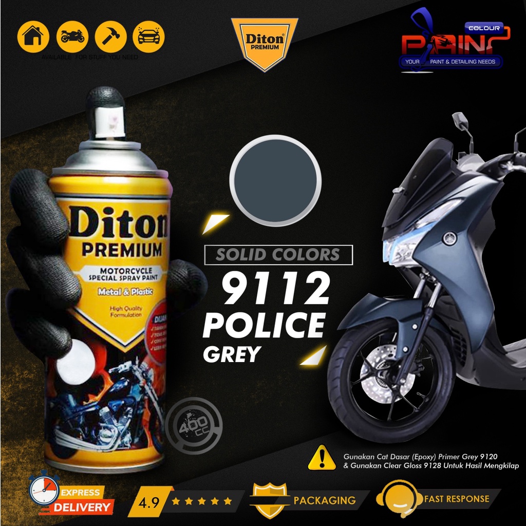 Jual Diton PREMIUM 9112 Police Grey | Shopee Indonesia
