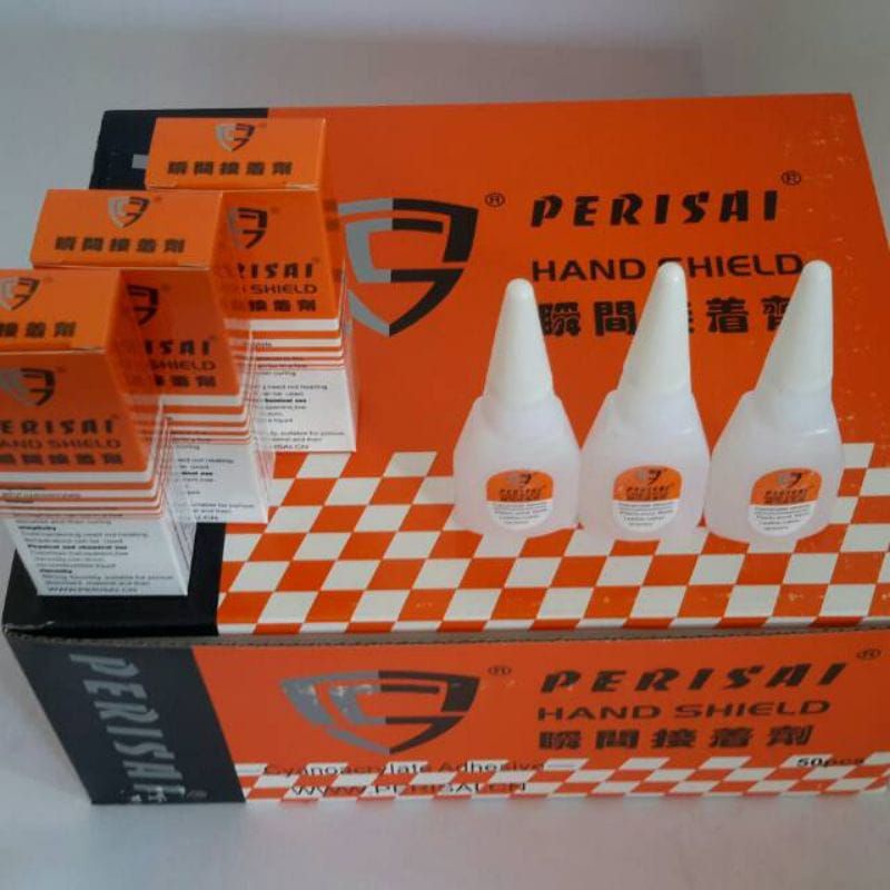 Jual LEM KOREA ORIGINAL SERBAGUNA || LEM KOREA PERISAI ORANGE DAN BIRU ...