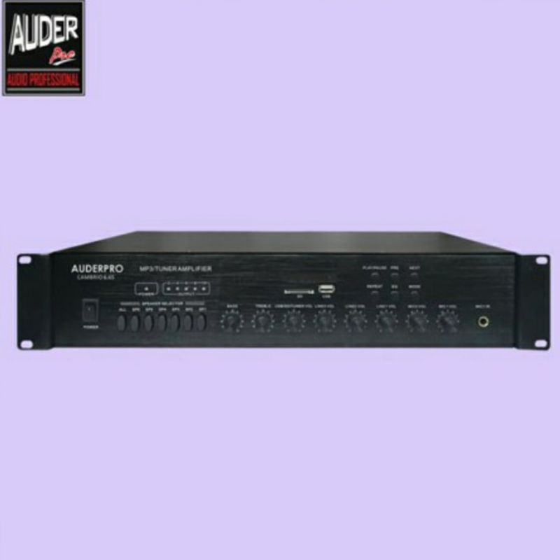 Jual AUDERPRO MIXER AMPLIFIER CAMBRIO 6.45 (6 Zone) | Shopee Indonesia