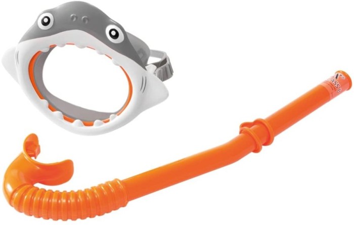 Jual Intex (55944) Snorkel Anak Kacamata Selam Shark Fun Set Ikan Hiu ...