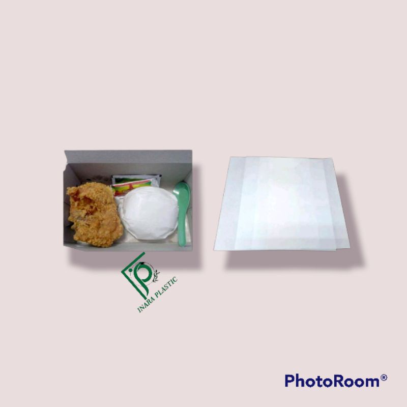 Jual KERTAS PEMBUNGKUS NASI KFC/KERTAS BURGER /KERTAS KEBAB /KERTAS ...