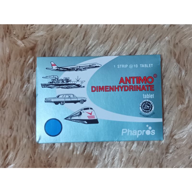 Jual Antimo 1 Strip Isi 10 Tablet | Shopee Indonesia