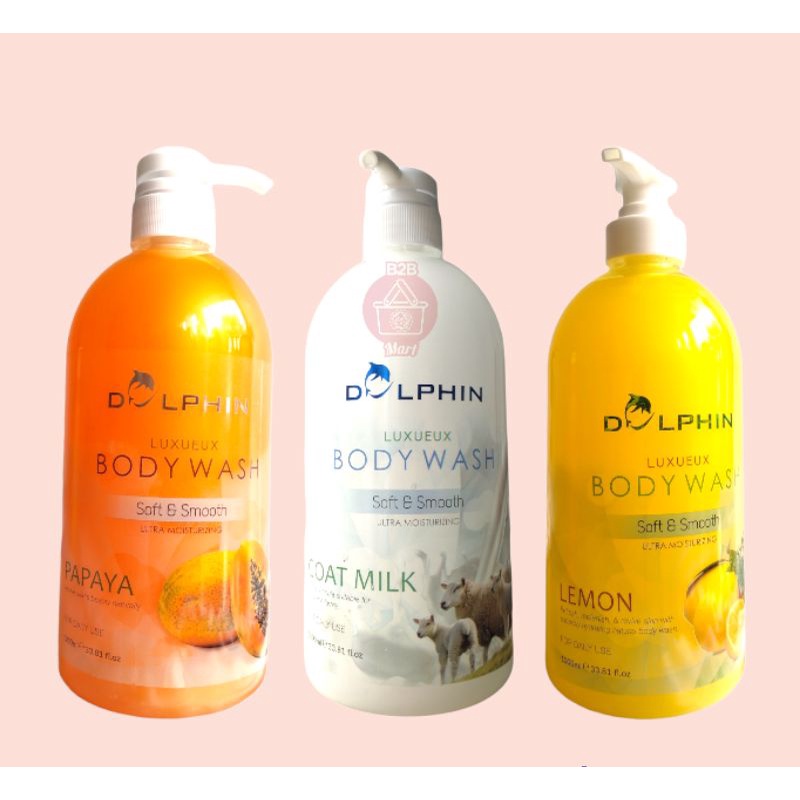 Jual Dolphin Body Wash / Dolphin Sabun mandi cair 1000ml | Shopee Indonesia