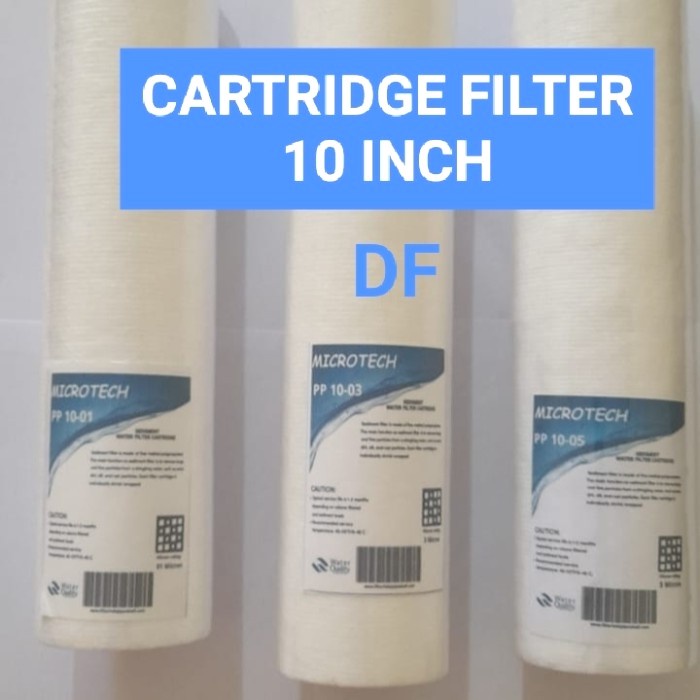 Jual Cartridge Filter Air / Spon Filter Air 10 inch | Shopee Indonesia