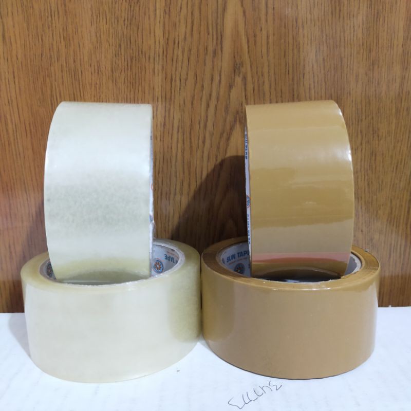 Jual lakban bening/coklat 2 inci lakban perekat isolasi | Shopee Indonesia