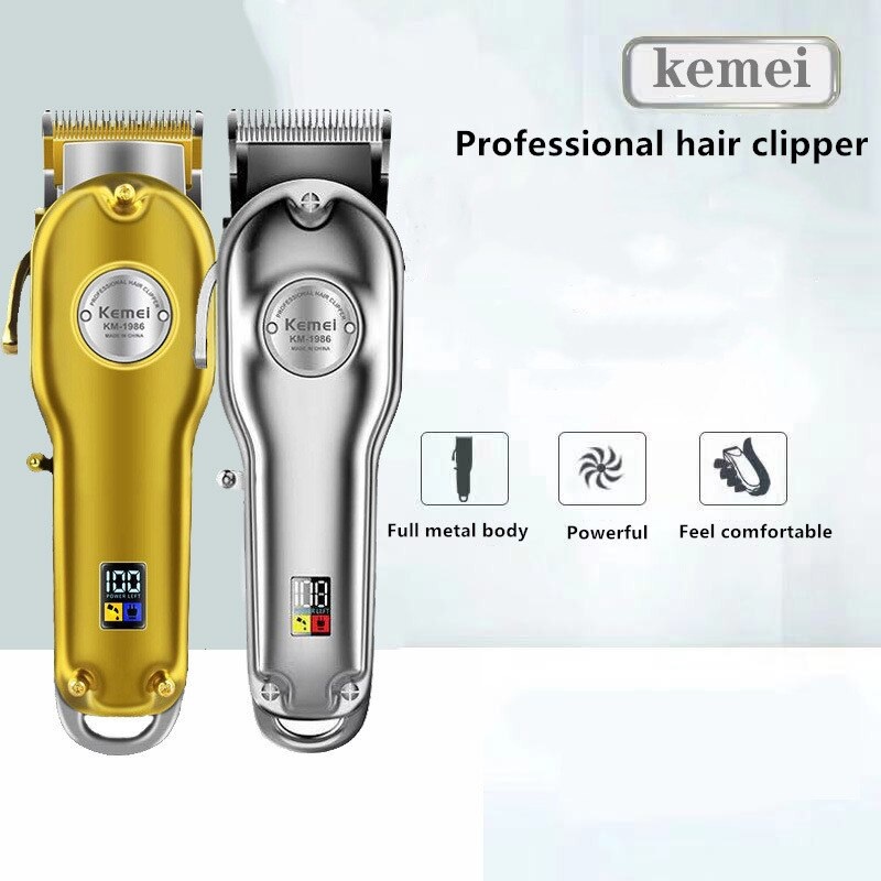 Jual KEMEI KM-1986 - Professional Electric Hair Clipper - Alat Cukur Rambut | Shopee Indonesia