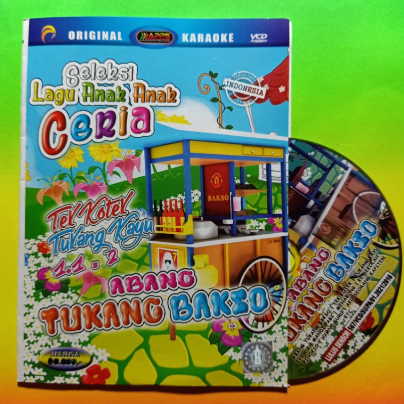 Jual KASET VCD ORIGINAL SELEKSI 20 LAGU ANAK ANAK CERIA TERBAIK ...